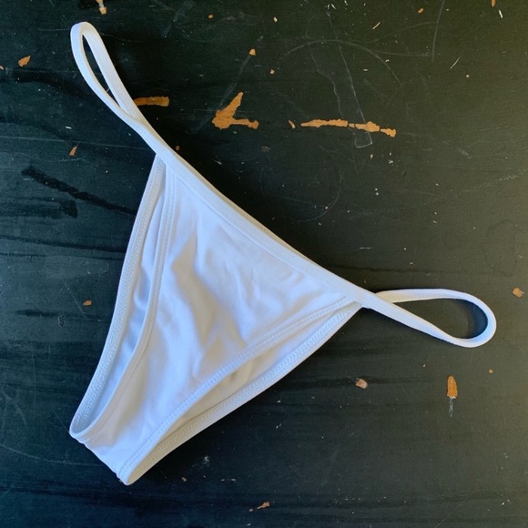 Minimale Animale | Swim | Minimale Animale Bikini Bottoms White | Poshmark